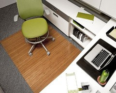 what to put under desk chair?