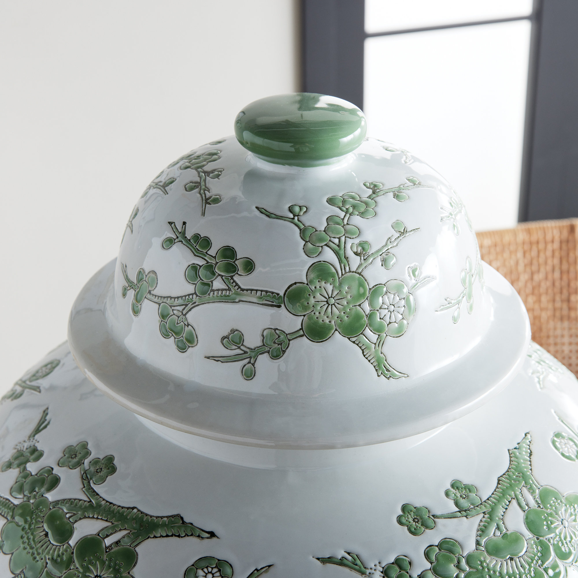 Imperial Empress Lidded Ginger Jar - Asian - Decorative Jars And Urns ...