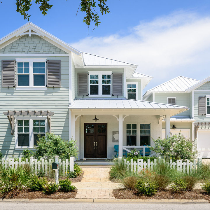 75 Exterior Home with a White Roof Ideas You'll Love - May, 2026 | Houzz