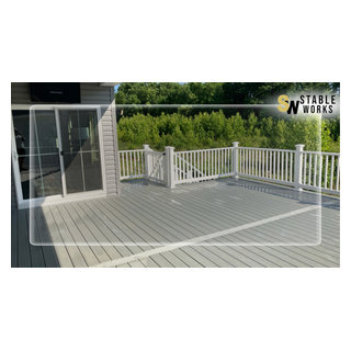 Deck Extension - Modern - Deck - Philadelphia - by Stable Works LLC | Houzz