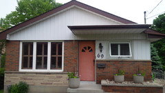 What exterior colors for multi-color brick/siding house? | Houzz Forum