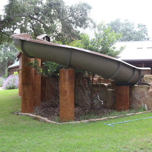 75 Beautiful Rustic Stone Pool Pictures & Ideas | Houzz