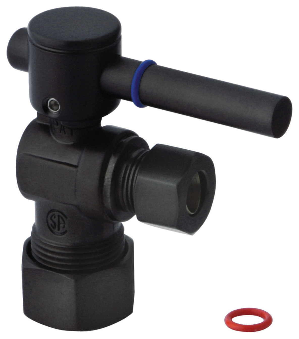 Fauceture Quarter Turn Valves (5/8" X 3/8" OD Compression), 2-9/16"L X ...