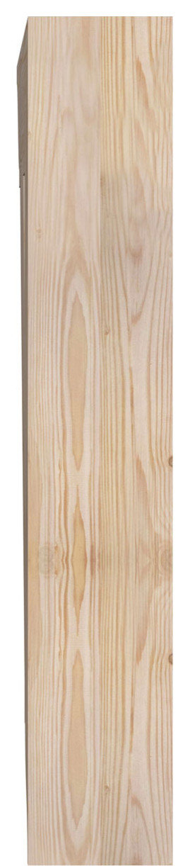 Balboa Traditional Bracket, 14"Dx26"H, 3 1/2"W Western Red Cedar/Smooth ...