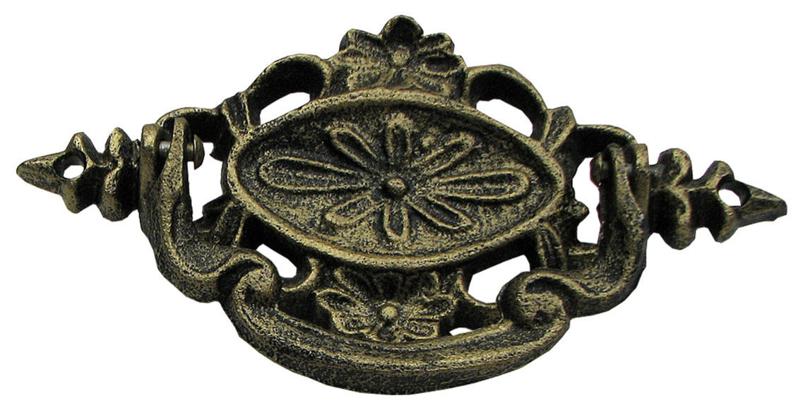 Elegant Drawer Handles, Set of 6 - Traditional - Cabinet And Drawer ...