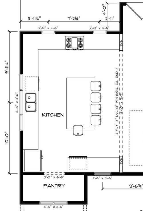 Kitchen/Pantry Layout