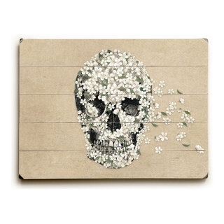 A Beautiful Death Wood Sign, 12"x16" - Eclectic - Prints And Posters ...