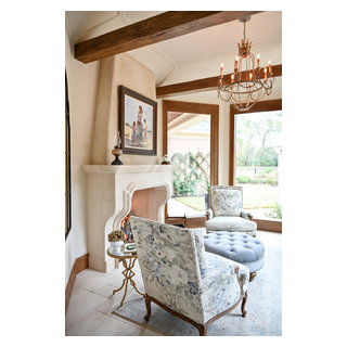 Charming French Country Renovation - French Country - Sunroom - Houston ...