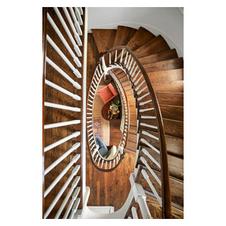 Historic Suburban Home - Emlen House - Traditional - Staircase ...