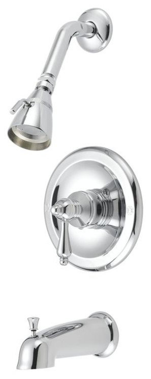 Banner Faucet Single Lever Handle Brass Tub & Shower Faucet ...