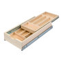Century Components Double Tier Silverware Drawer, 12" - Transitional ...