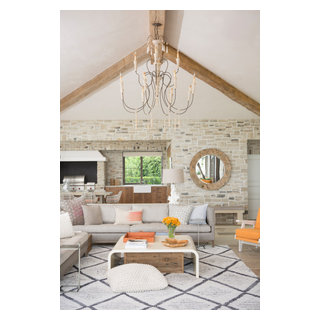 Tim Clarke Design - Project RPG - Beach Style - Living Room - Los ...