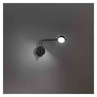 Elbo LED Swing Arm in Black - Modern - Swing Arm Wall Lamps - by ...