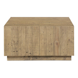 Jasper Natural Reclaimed Pine Coffee Table - Rustic - Coffee Tables ...