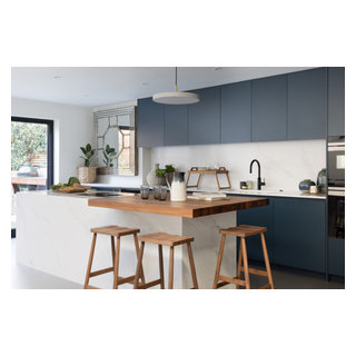 Clapham Kitchen - Contemporary - Kitchen - Gloucestershire - by Chantel ...