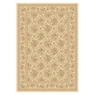 Legacy Ivory Rug, 8'0" x 11'0" - Victorian - Area Rugs - by Benjamin ...