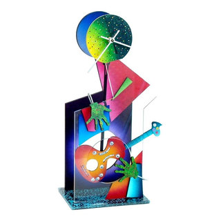 Star Quest Table Clock - Eclectic - Desk And Mantel Clocks - by david ...