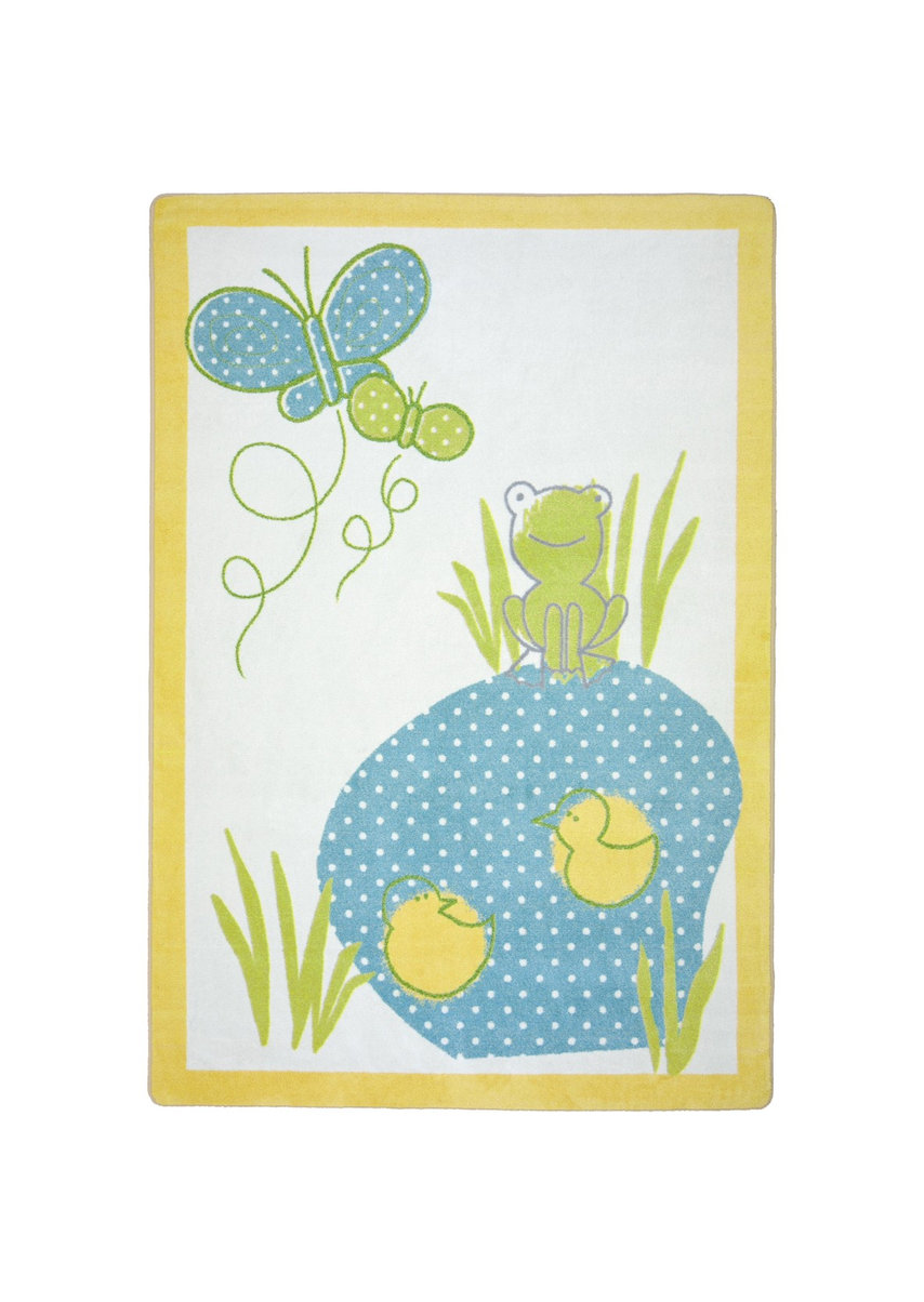 Kid Essentials, Infants & Toddlers Polka Dot Pool Rug, 3'10" x 5'4 ...