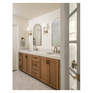 Ladue Estates Master Suite & Hall Bathroom - Transitional - Bathroom ...