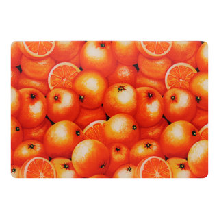 Andreas Orange Trivet, 9" Square - Contemporary - Trivets - by Andreas ...