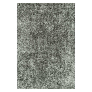 Loloi Carrera Shag Cg-01 Steel Hand Woven Area Rugs, 5'-0" x 7'-6 ...