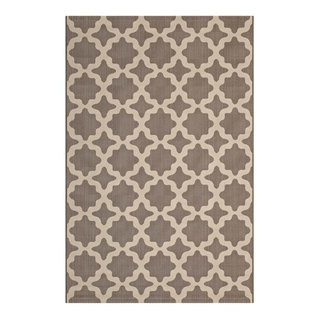 Cerelia Moroccan Trellis 8'x10' Indoor and Outdoor Area Rug, 8X10 ...