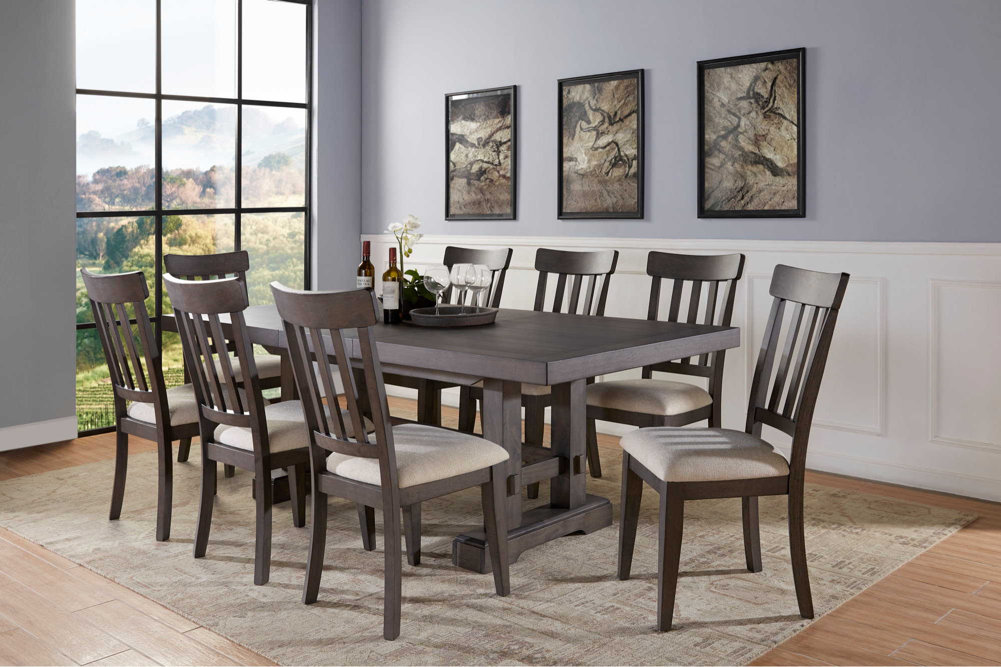 Napa Dining Table - Transitional - Dining Tables - by Steve Silver | Houzz