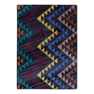 Time Travel OKA Velvet Area Rug, 5'4"x7'8" - Contemporary - Area Rugs ...