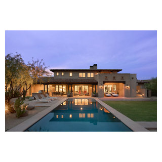 Sonoran Adobe Oasis - Southwestern - Pool - Phoenix - by Janet Brooks ...