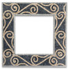 Marble Mosaic Border Insert Listello Tile Swirl Nero 4x12 Tumbled, 1 ...