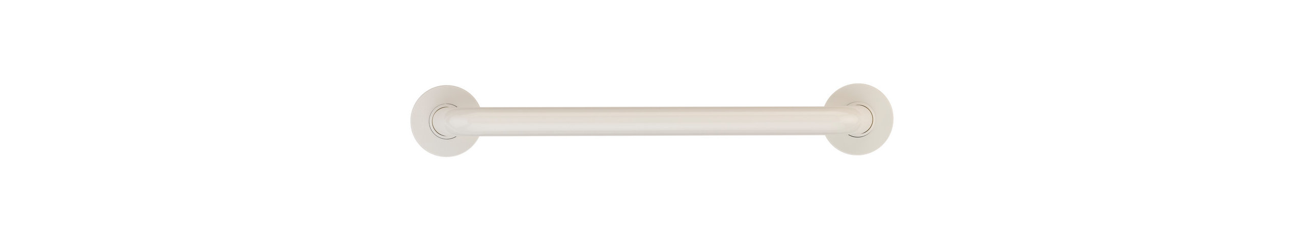 Coated Grab Bar With Safety Grip, ADA, Nylon Flange - 1 1/4" Dia, 12 ...