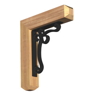 Orleans Craftsman Ironcrest Bracket Triple, 4" Thick, 20"x23 ...