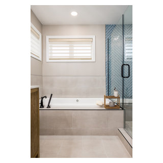 Maple Grove Ensuite Bathroom - Beach Style - Bathroom - Minneapolis ...
