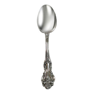 Wallace Sterling Silver Grand Victorian Teaspoon - Victorian - Spoons ...