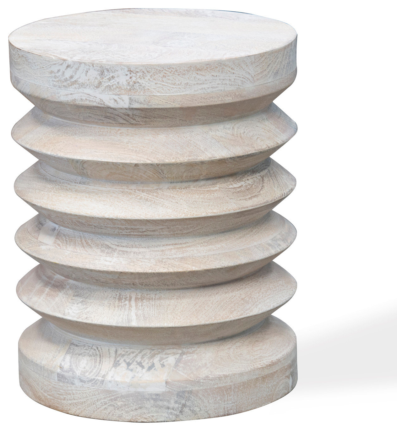 Owen Side Table Whitewash - French Country - Side Tables And End Tables ...