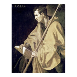 "Saint Thomas" Digital Paper Print by Diego Velazquez, 14"x18", 19"x24 ...
