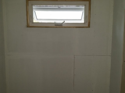 Waterproofing shower window