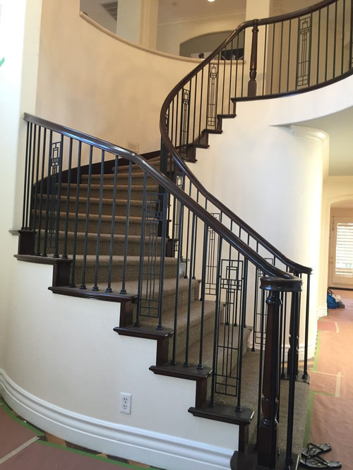Black carpet Staircase?