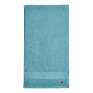 Lacoste Heritage Supima Cotton Solid Towel Collection, 30 x 16 - Modern ...