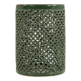 Lanie Garden Stool Teal - Contemporary - Accent And Garden Stools - by ...