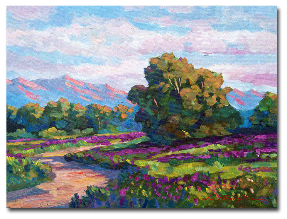 'California Hills' Canvas Art by David Lloyd Glover, 35" x 47 ...