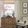 Farmington Stone Lily of the Valley Wallpaper, Swatch - Farmhouse ...