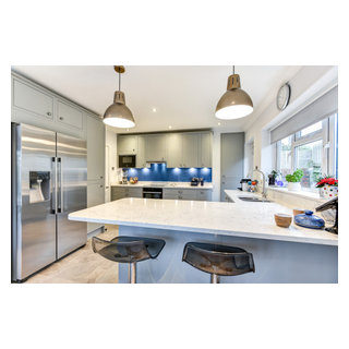 Authentic British Kitchen in Hove, East Sussex - Modern - Kitchen ...