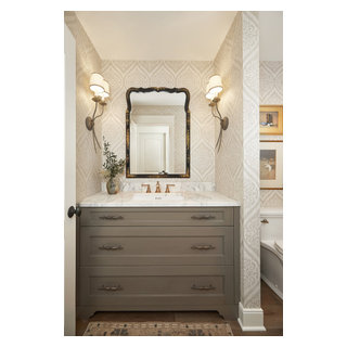French Country Character - French Country - Powder Room - Grand Rapids ...