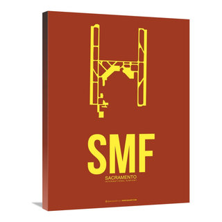 "SMF Sacramento Poster 1" Fine Art Print, 24" x 32" - Modern - Prints ...