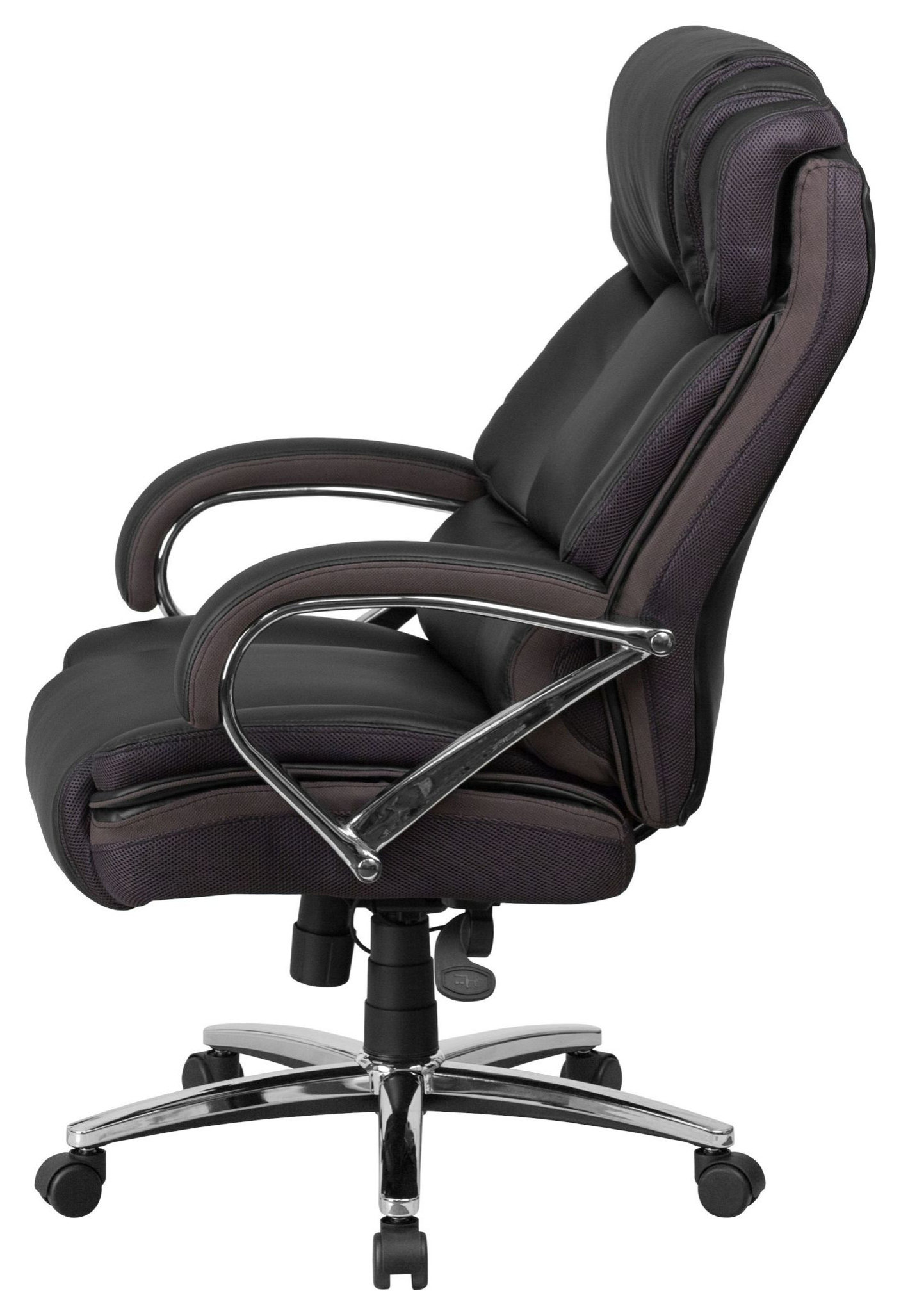 Roseto FFIF29624 27.5"W LeatherSoft Blend Executive Swivel Chair ...