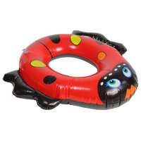 24" Inflatable Red and Black Ladybug Swim Ring Tube Pool Float - Modern ...
