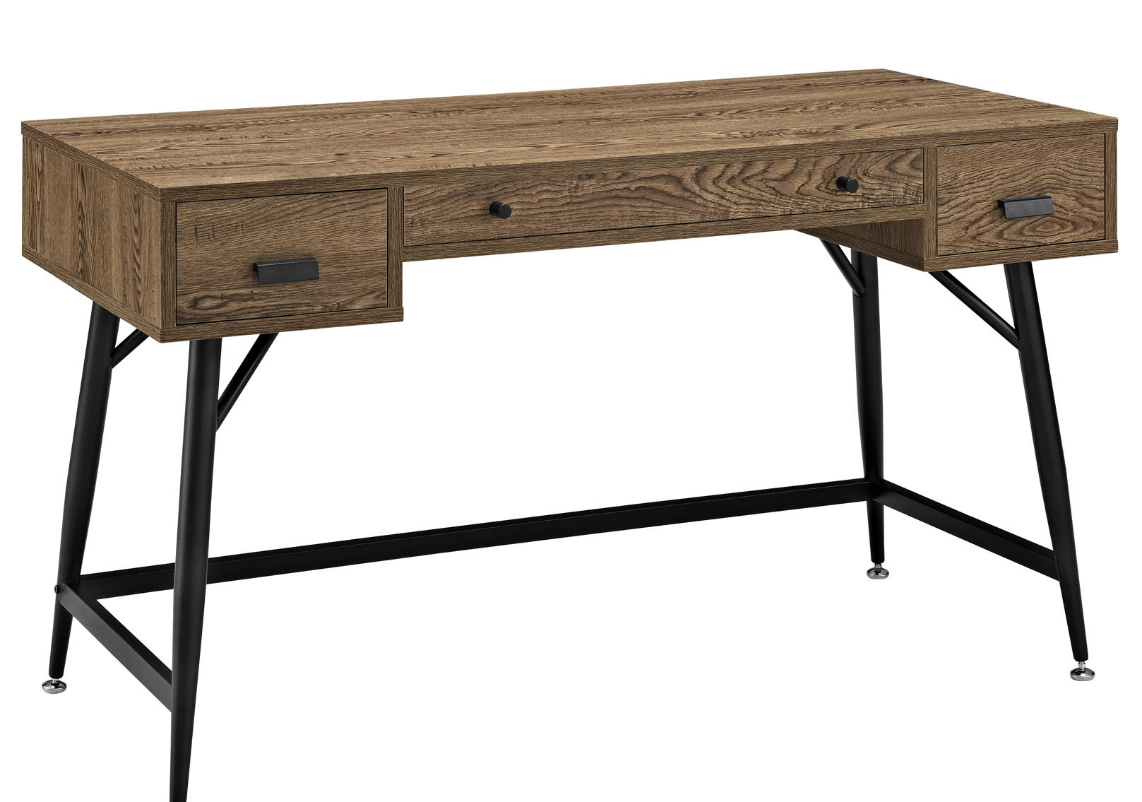 Surplus Office Desk, Walnut - Midcentury - Desks And Hutches - by ...