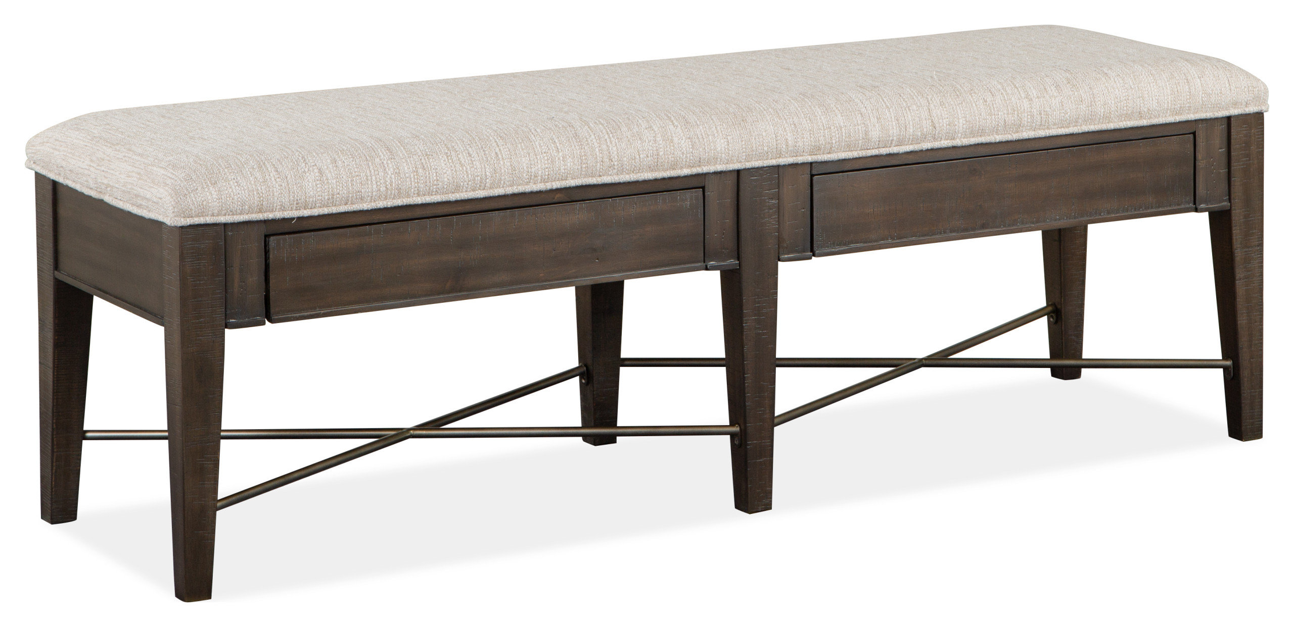 Bench With Upholstered Seat - Transitional - Dining Benches - by ...