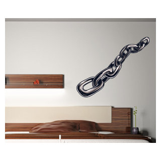 Symbol Chain Vinyl Wall Decal SymbolChainUScolor002, 42 in ...
